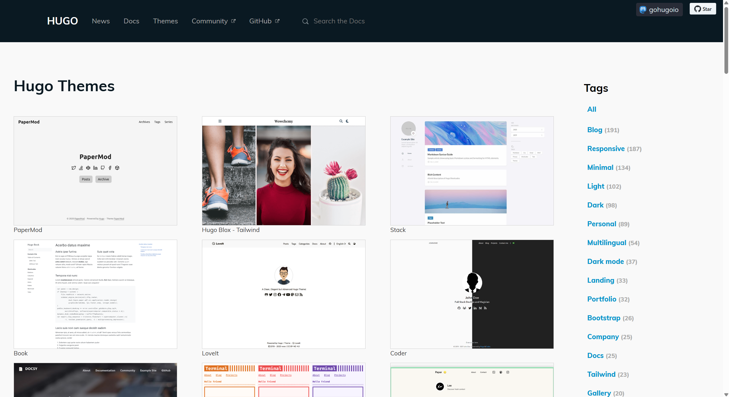 Hugo stack主题建站（踩坑）指南